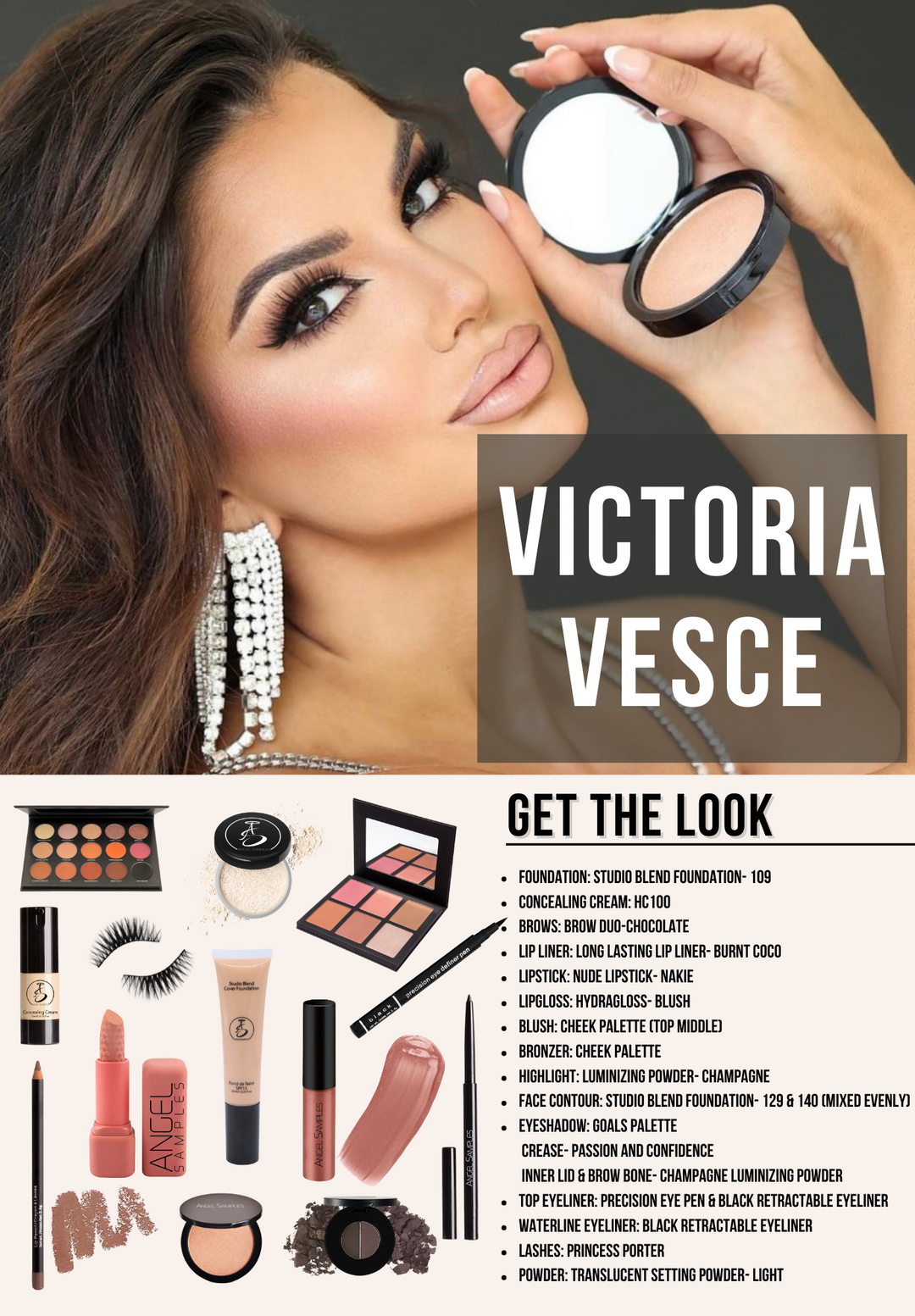 VICTORIA VESCE – Angel Samples Cosmetics