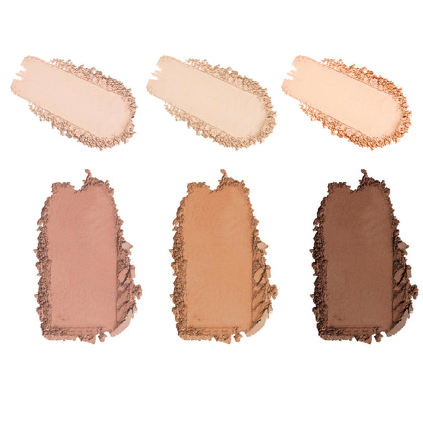 MATTE HIGHLIGHT AND CONTOUR PALETTE – Angel Samples Cosmetics